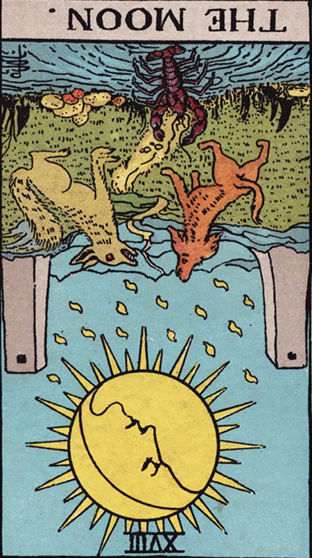 The Moon | Tarot 】» Combinations and their Meaning
