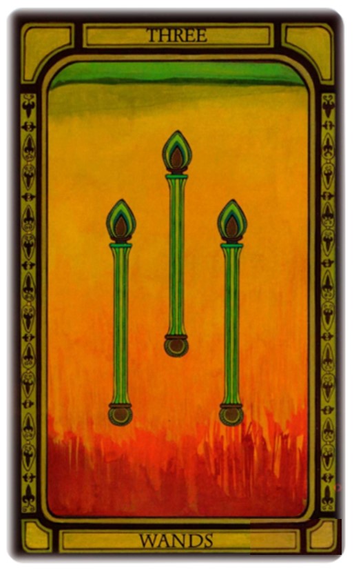 The Three of Wands | Tarot 】» Combinations and their Meaning